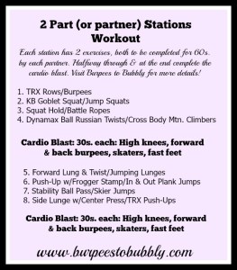 December 9, 2015 – Burpees to Bubbly