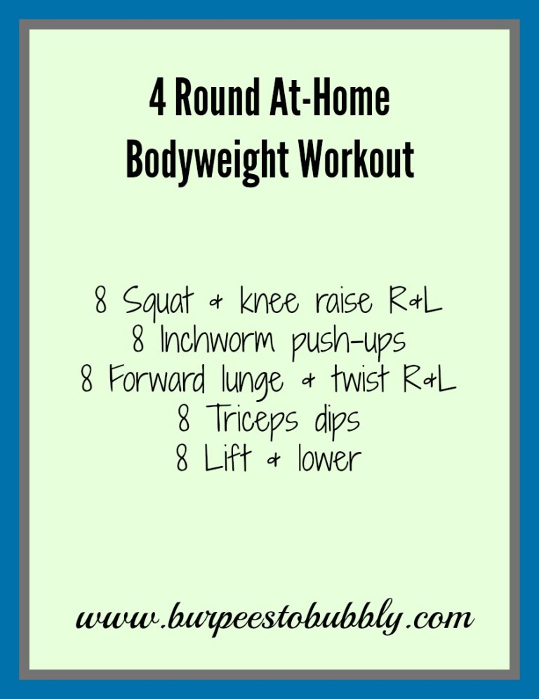 March 15, 2017 – Burpees to Bubbly